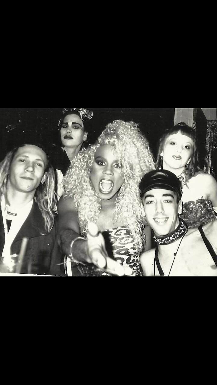 Vintage Flyer and Pictures of RuPaul and Club Kids from Aquilon In the ...