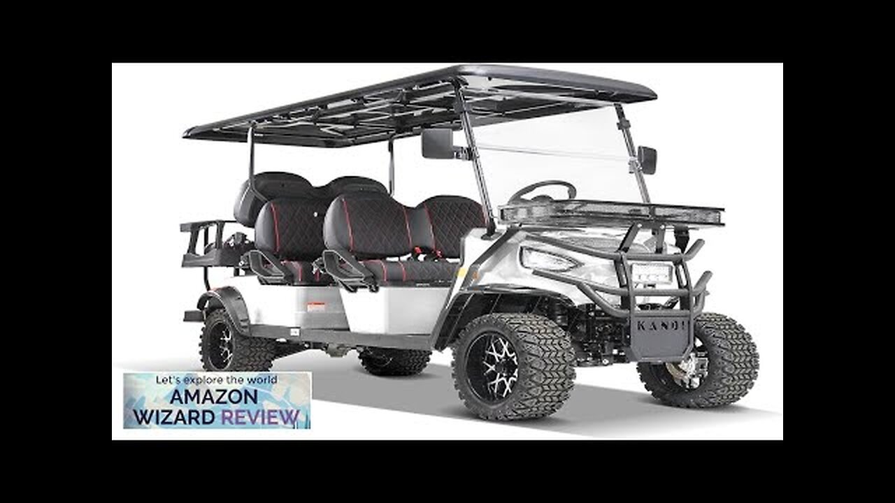 Kandi America 6 Passenger Electric Kruiser for Adults- Electric Golf ...