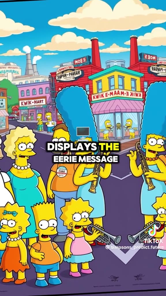 THE SIMPSONS PREDICT 2025 WILL BE THE MOST CHAOTIC YEAR