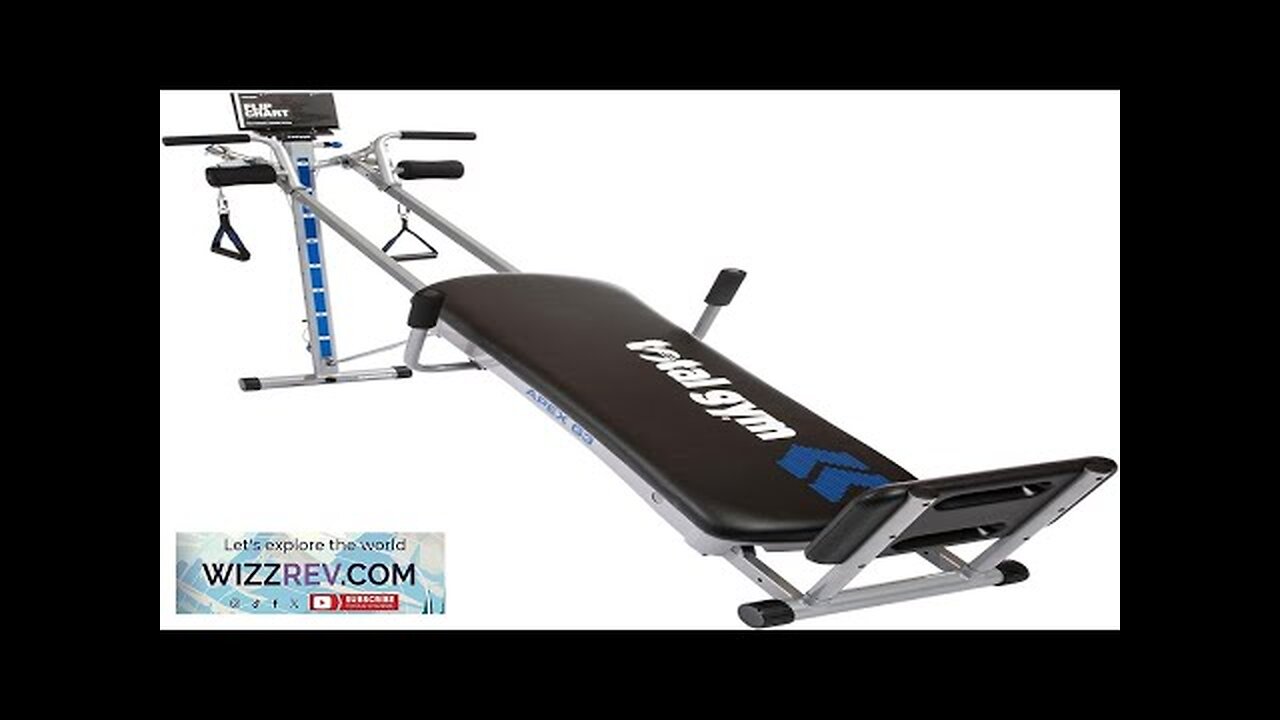 Total Gym APEX Versatile Indoor Home Gym Workout Total Body Strength ...