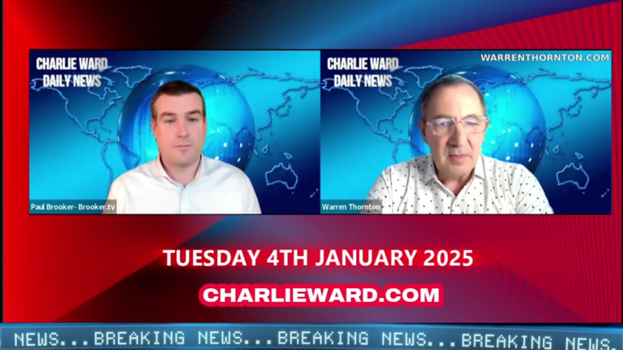 CHARLIE WARD DAILY NEWS WITH PAUL BROOKER & WARREN THORNTON 4TH ...