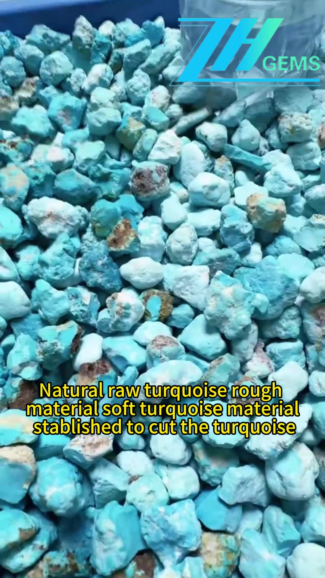 2025-0217-03Natural raw turquoise rough material