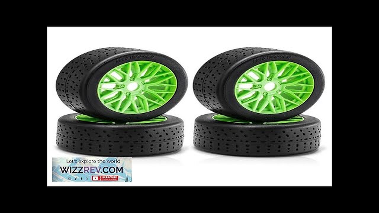 4PCS Wheel Hub Rubber Tires for 1/8 ARRMA 1/7 Infraction 6S F1 Review
