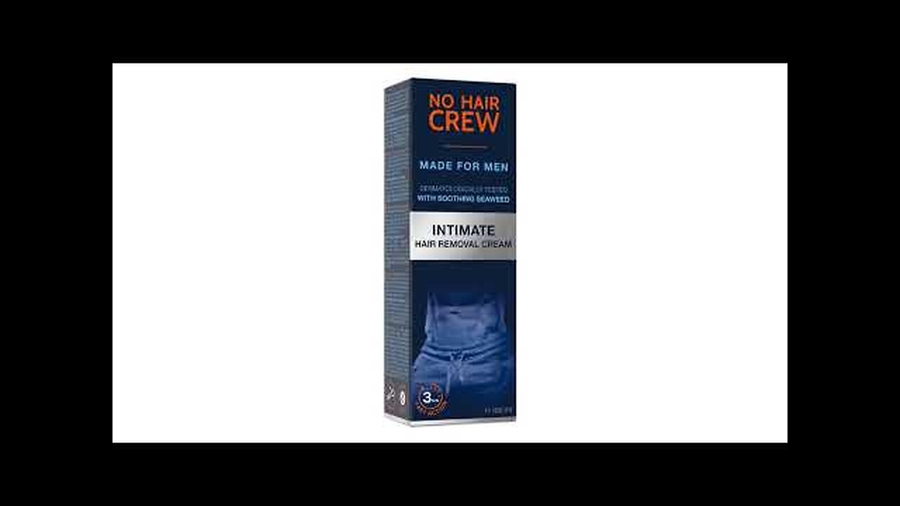 No Hair Crew Intimate Private At Home Hair Removal Cream for Men Review