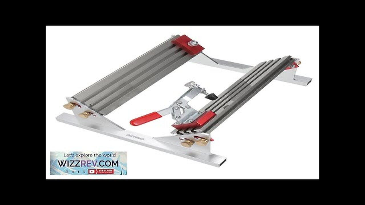 ENJOYWOOD Adjustable Spline Jig for Table Saw & Router Table Silver ...