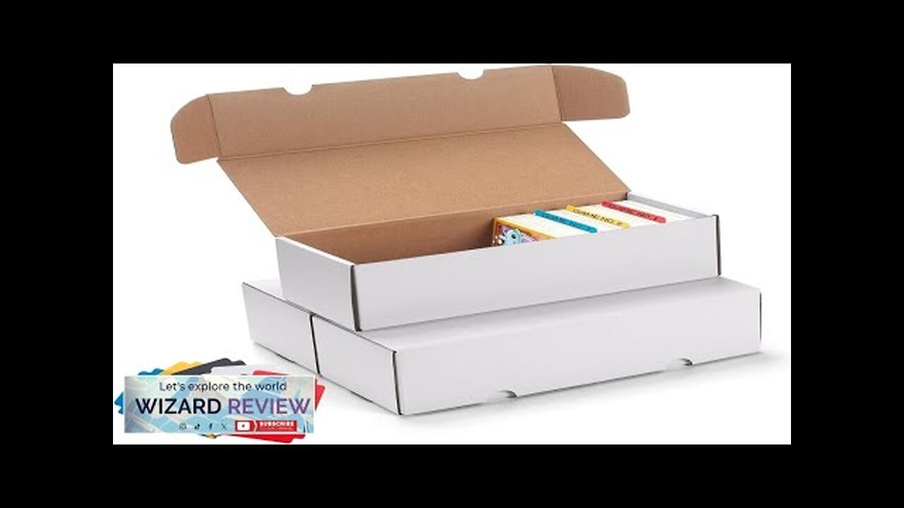 3 Pack Trading Card Storage BoxCardboard Sports Game Card Storage ...