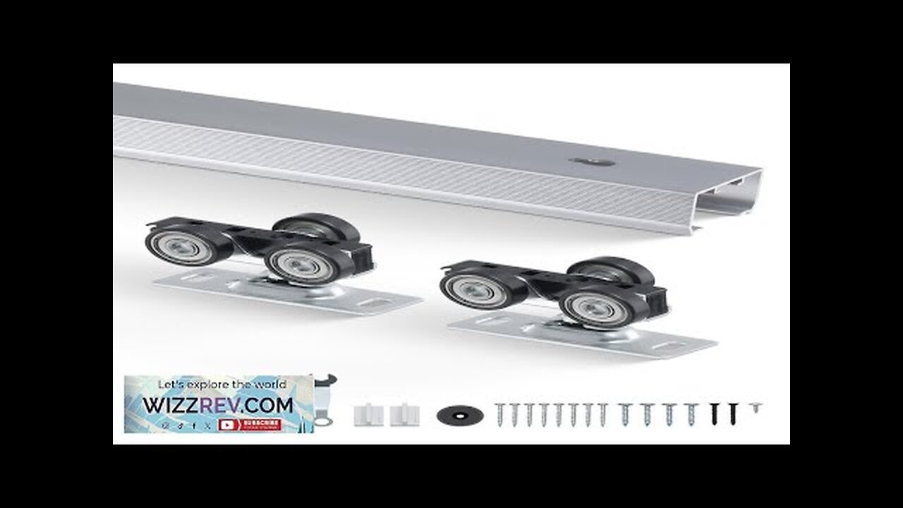 Pocket Door Track Kit 5 ft Heavy Duty Pocket Door Hardware Track Review