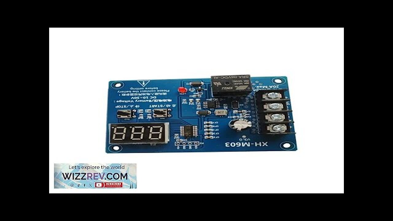 XH-M603 12-24V Charging Control Module Storage Lithium Battery Charger ...