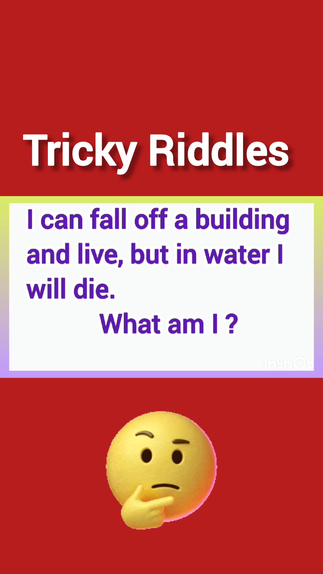 Tricky Riddles