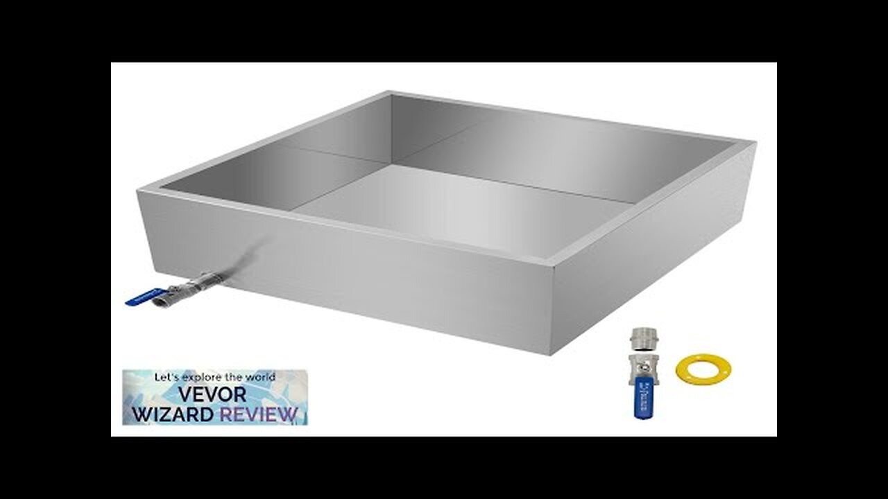 VEVOR Maple Syrup Evaporator Pan 24x24x9.5 Inch Stainless Steel Maple ...