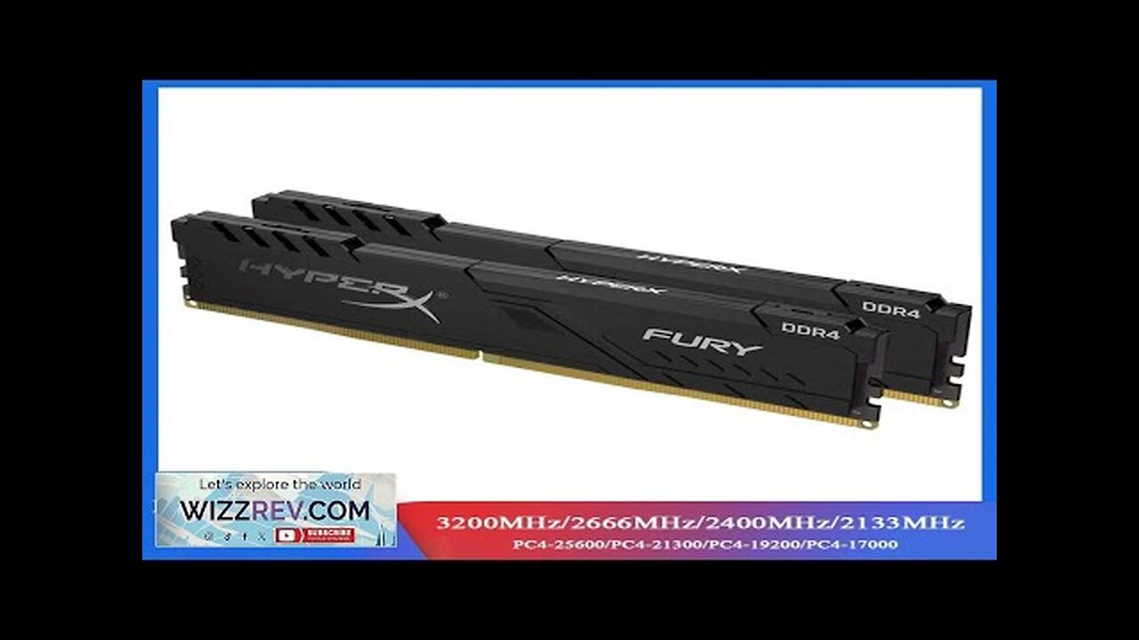32GB 16GB 8GB 4GB Memoria RAM DDR4 3200MHz 2666 2400 2133 3600MHz Review