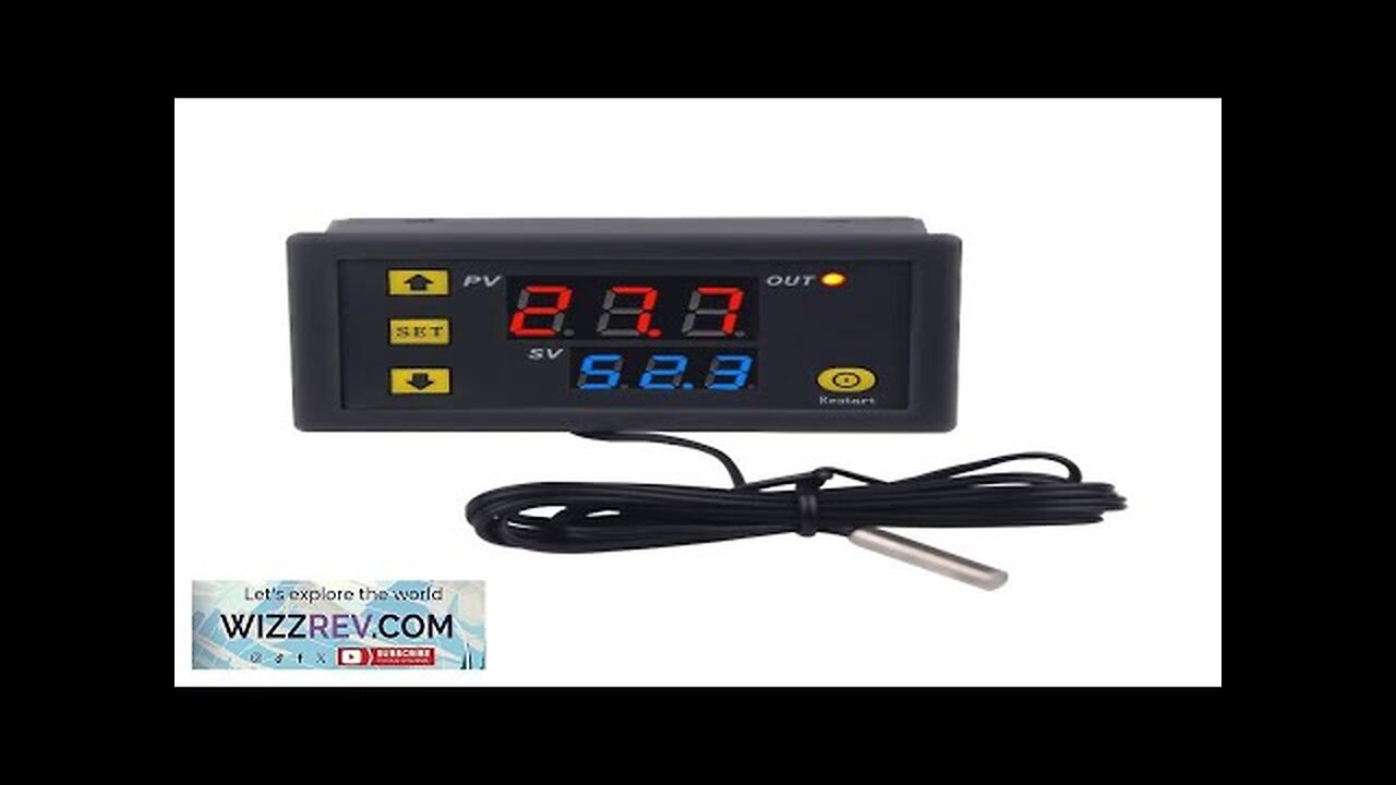 10PCS DC12V Temperature Controller Digital Display Thermostat Module ...