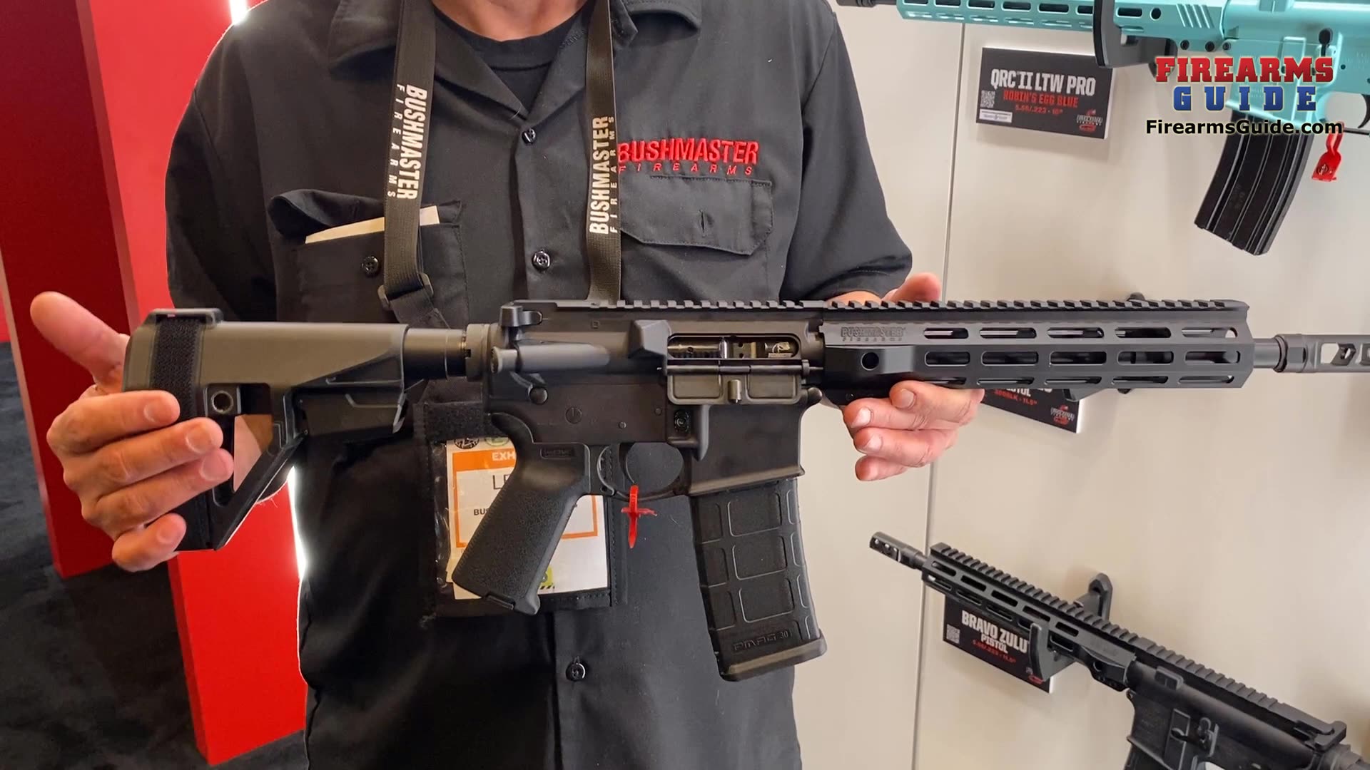 Bushmaster Firearms 300 Blackout Bravo Zulu AR Pistols