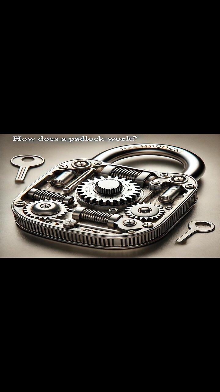"How Does a Padlock Work? | Inside the Locking Mechanism Explained!"