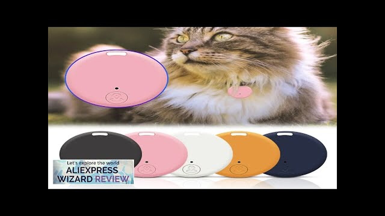 Cat Dog GPS Bluetooth 5.0 Tracker Anti-Lost Device Round Anti-Lost ...