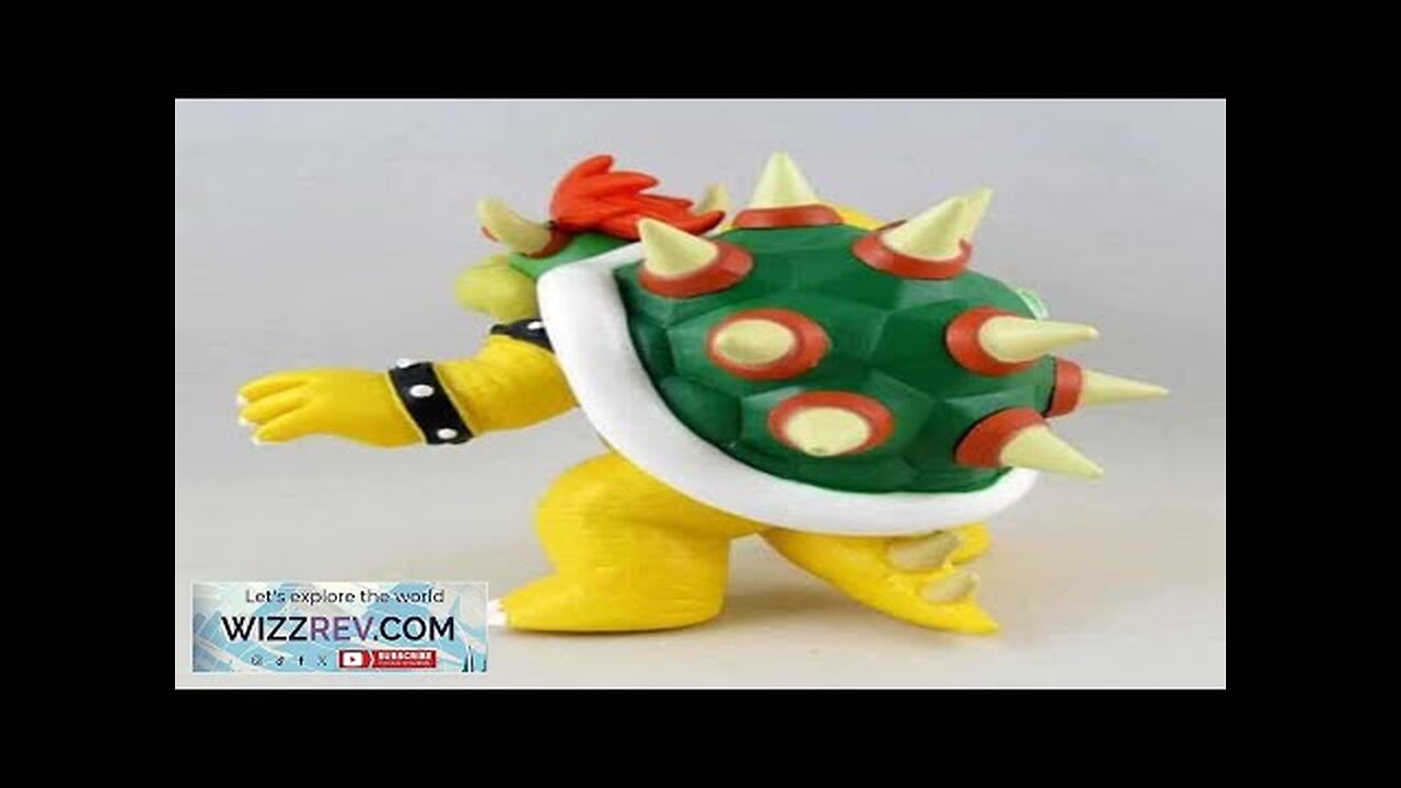 Super Mario Antagonist King Bowser Statue Model Figure Review