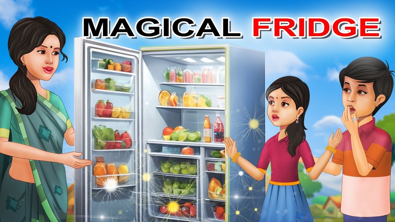 Magical fridge | English Stories | Moral Stories | A Heart Touching ...