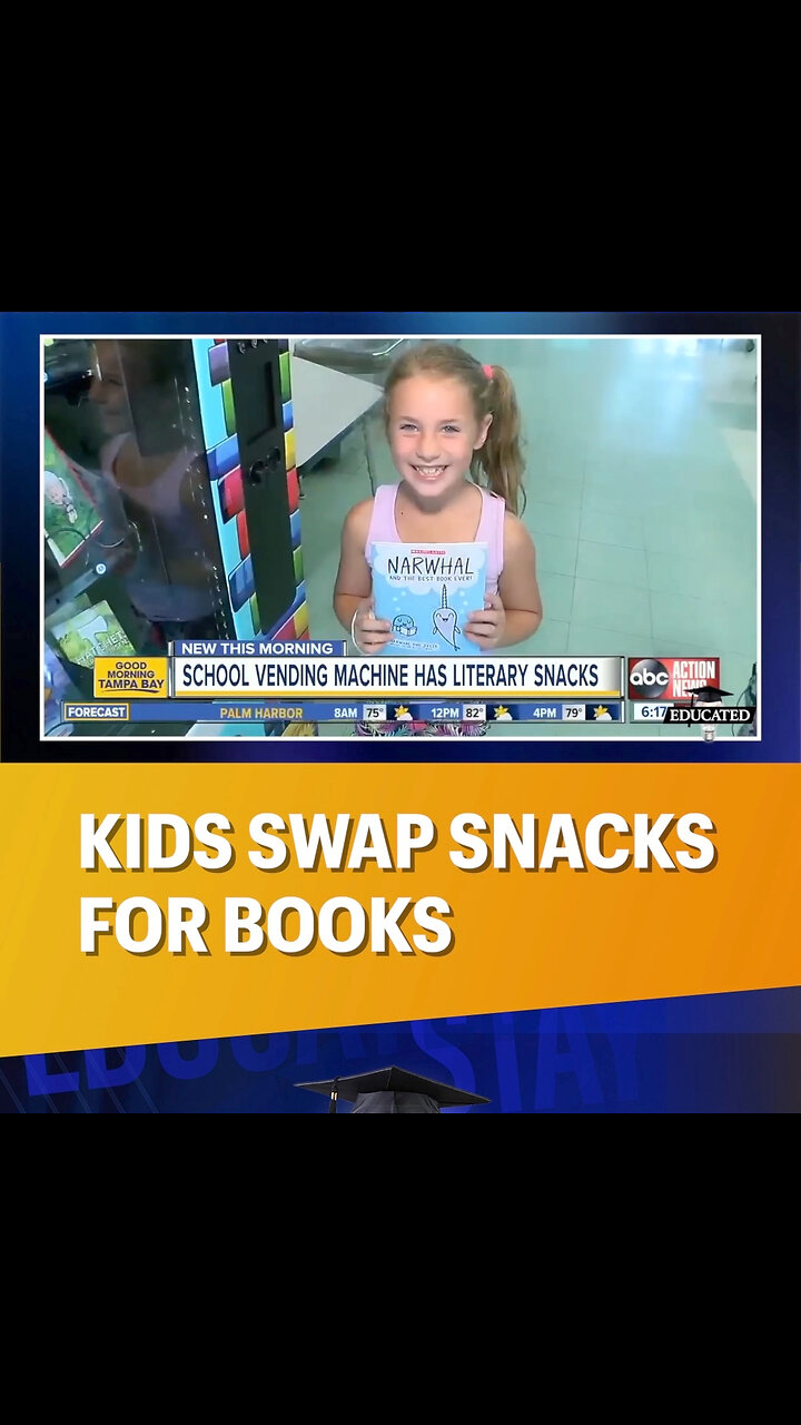 📕Kids Swap Snacks For Books