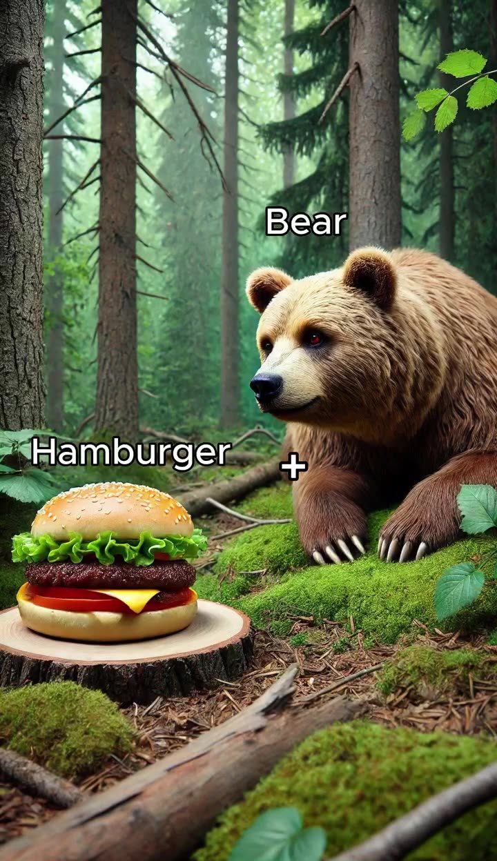 Animals version Fruit hybrids