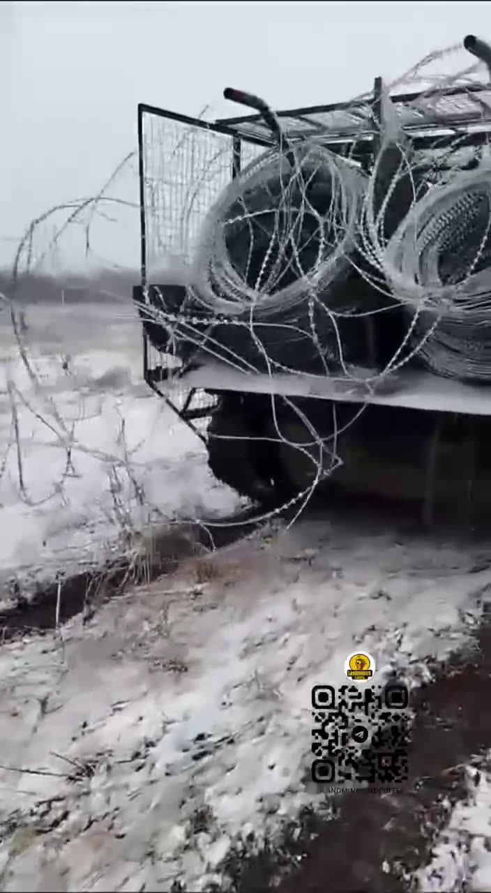 Ukrainian Razor-Wire Laying Vehicle is New to Me