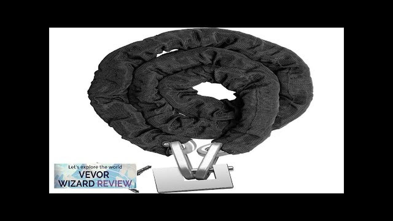 VEVOR Heavy Duty Chain Lock 2/5 Inch x 9.83 Foot Security Chain Review