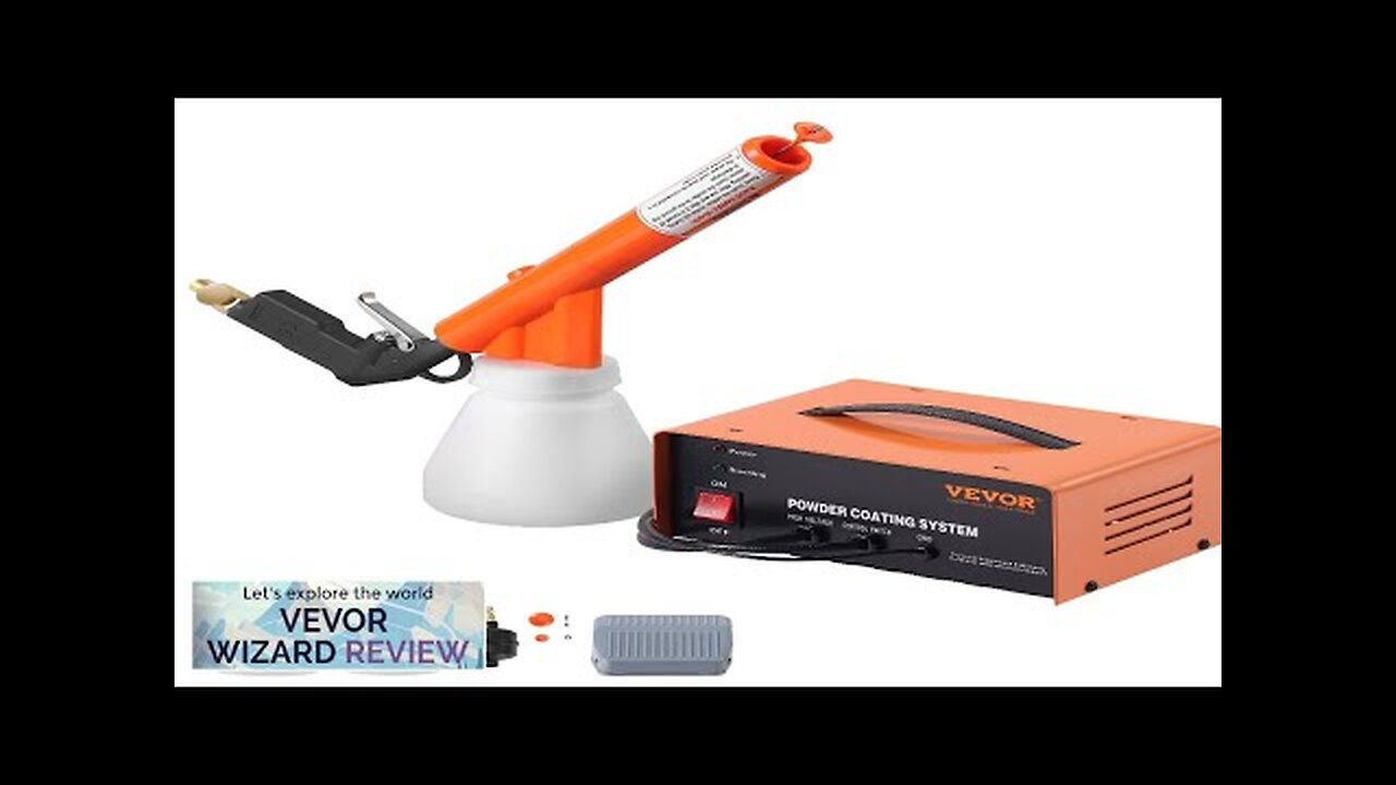 VEVOR Powder Coating System 50KV Electrostatic Output Powder Coating ...