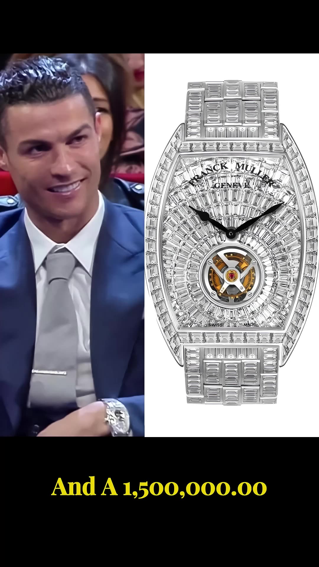 Cristiano Ronaldo Shows Off His Million Dollar Watches