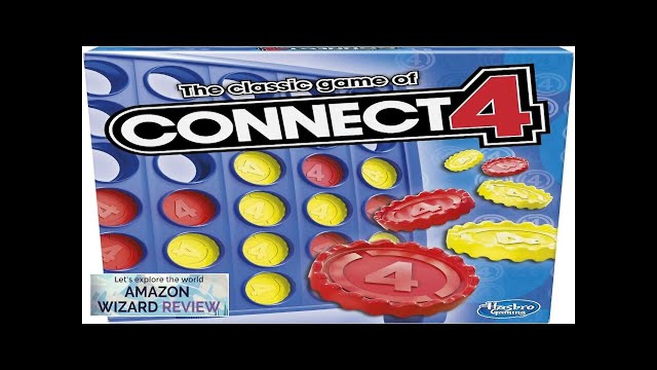 Hasbro Gaming Connect 4 Classic Grid4 in a Row GameStrategy Board Games ...