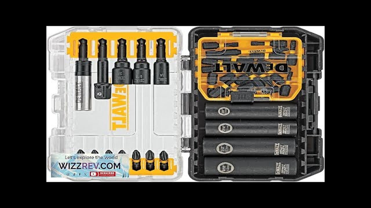 DEWALT Screwdriver Bit Set Impact Ready FlexTorq 35-Piece (DWA2T35IR ...