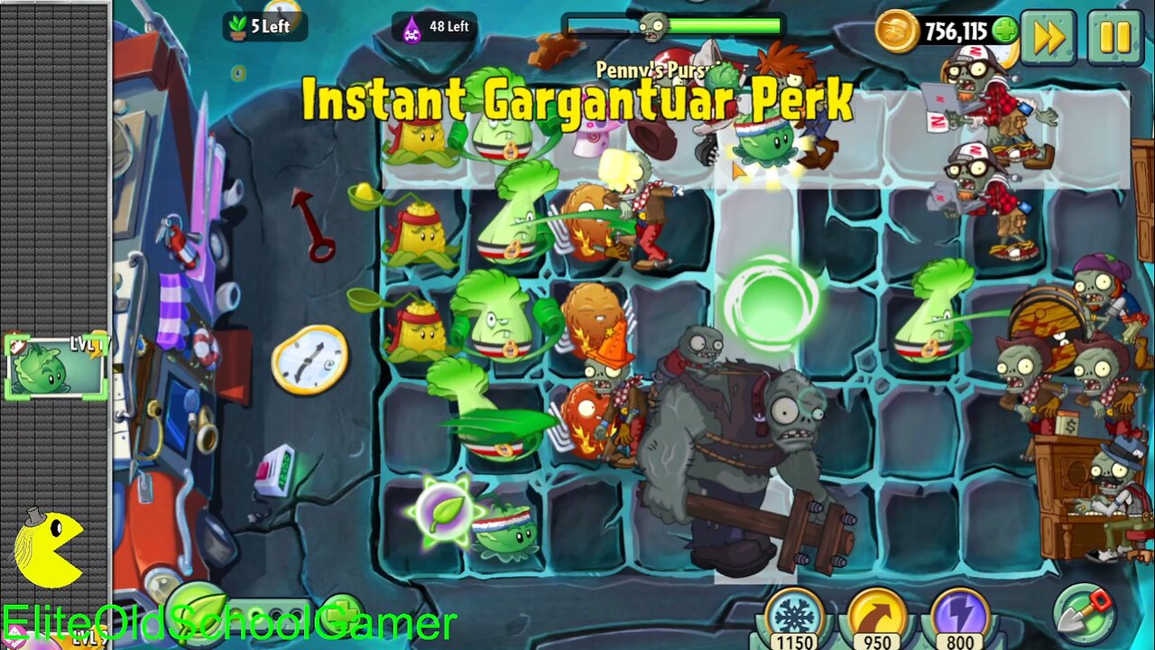 Plants vs Zombies 2 - Penny's Pursuit - Seedium Showcase - Rhubarbarian ...