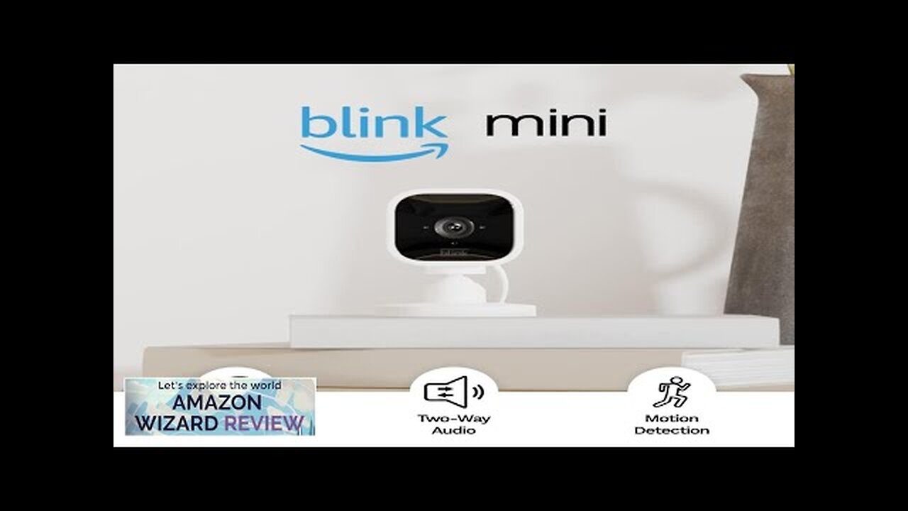 Blink Mini – Compact indoor plug-in smart security camera 1080p HD ...