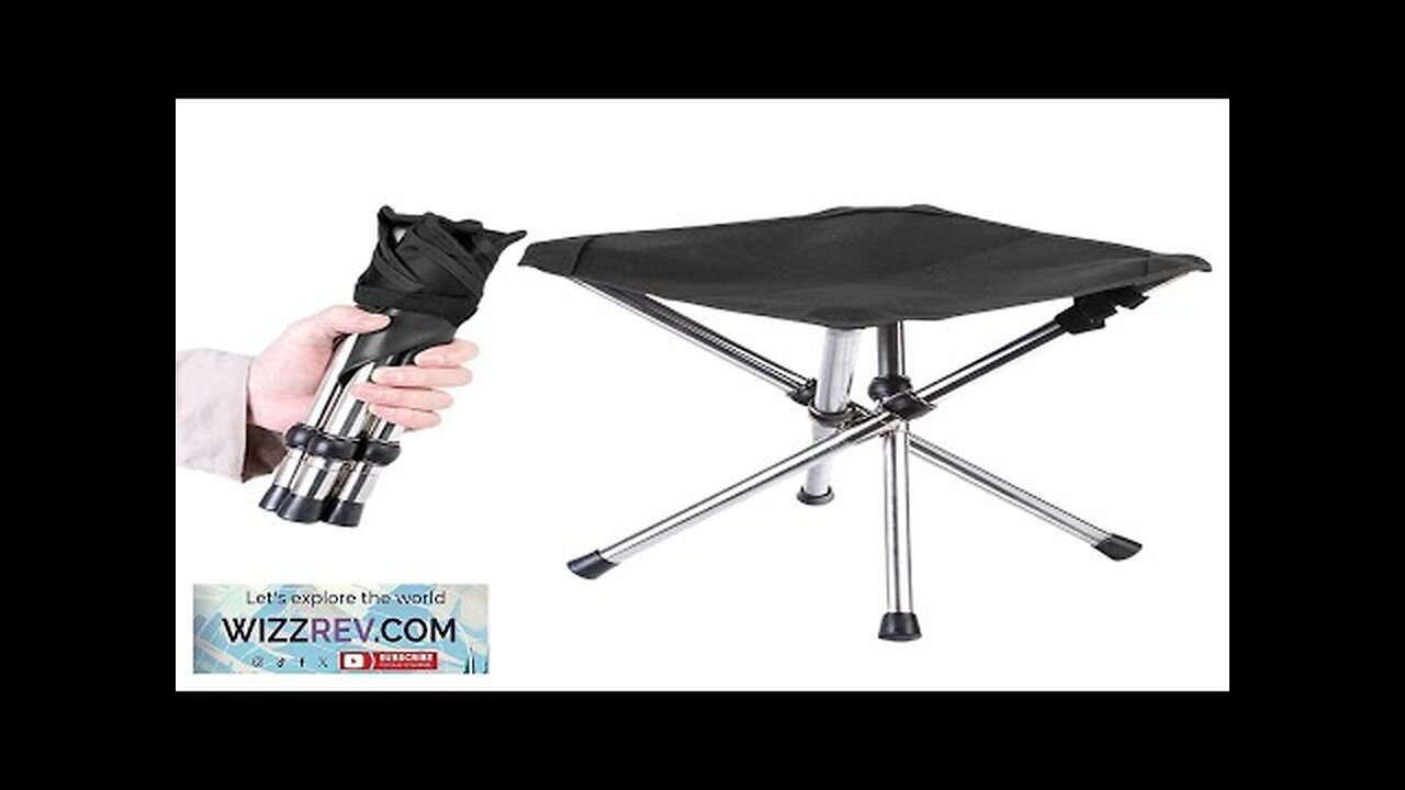 Folding Camping Tripod Stools Portable Fishing Stool Outdoor Foldable ...