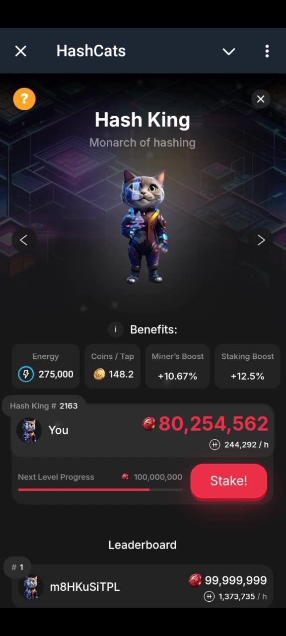 HashCats Airdrop | New Mining Farm And Crystal Mining Rig | Start ...