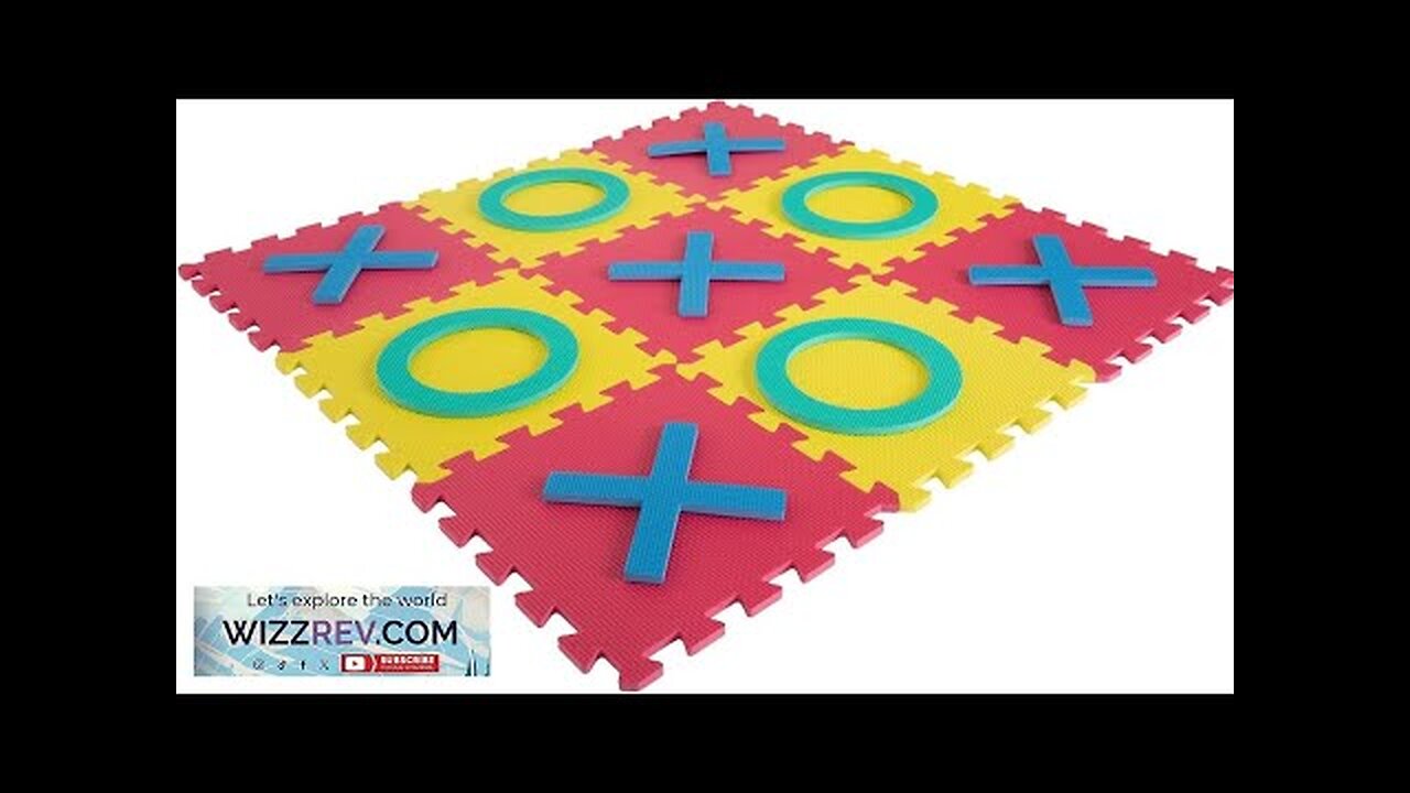 Hey! Play! Giant Classic Tic Tac Toe Game – Oversized Interlocking ...