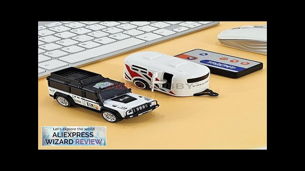 1:64 Metal Alloy Proportional Remote Control Vehicle Model 2.4GHz Mini ...