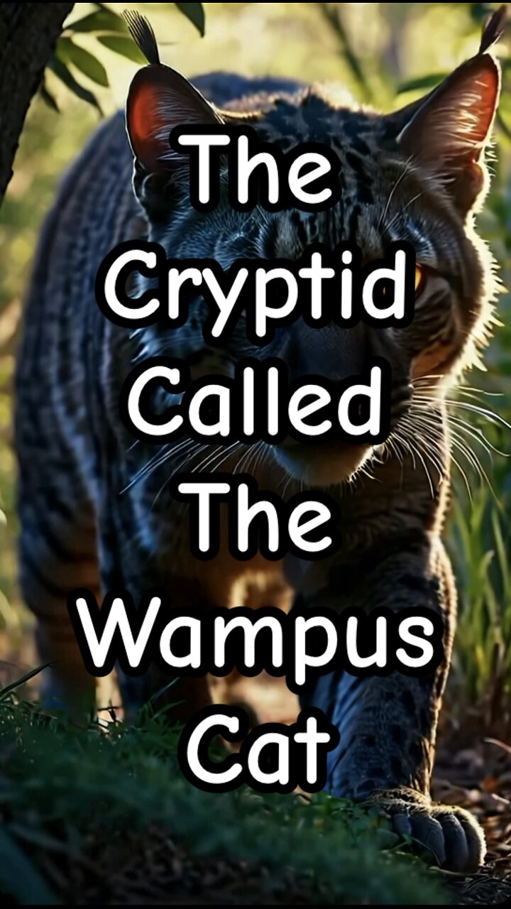 The Cryptid Called The Wampus Cat.
