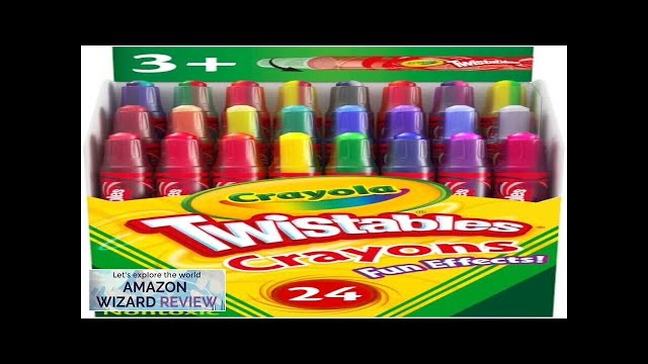 Crayola Twistables Crayons Fun Effects Gift for Kids 24 Review