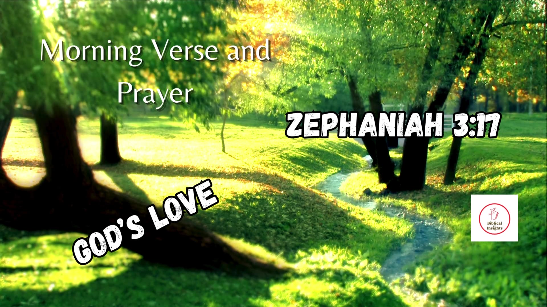 START Your Day with POWERFUL Morning Verse and Prayer! GOD'S LOVE # ...