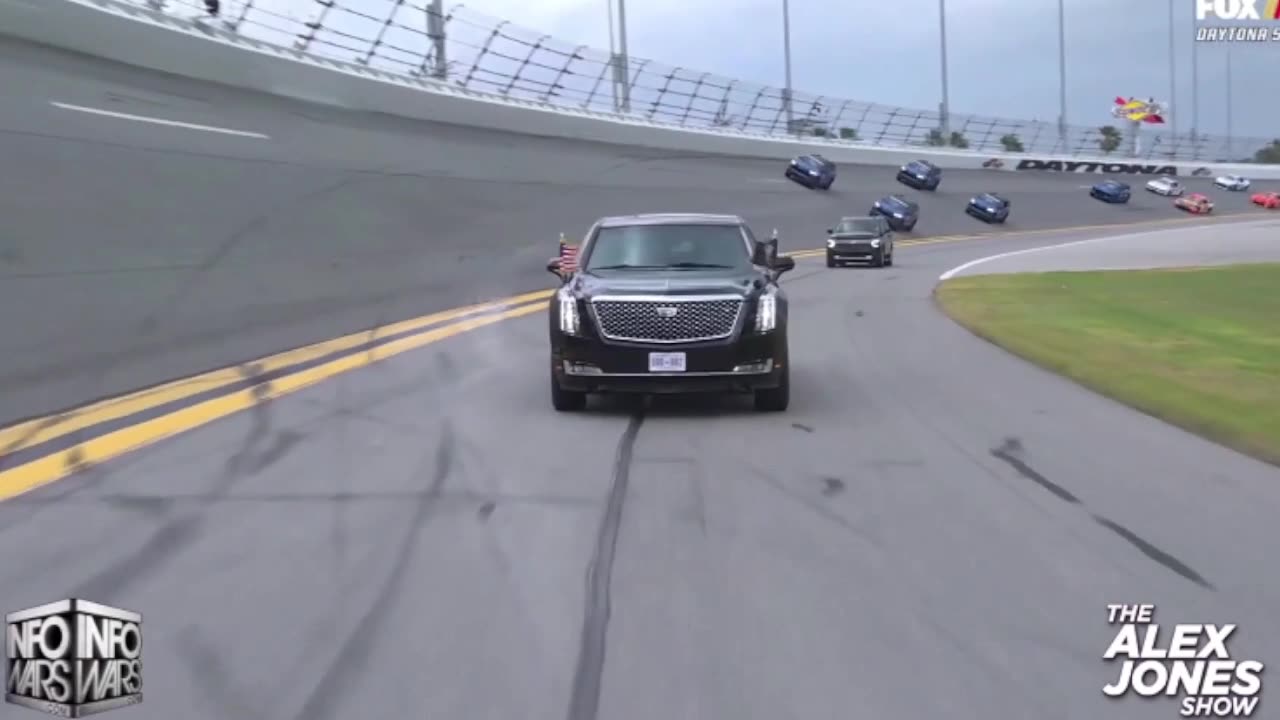 PRESIDENT TRUMP AT DAYTONA 500