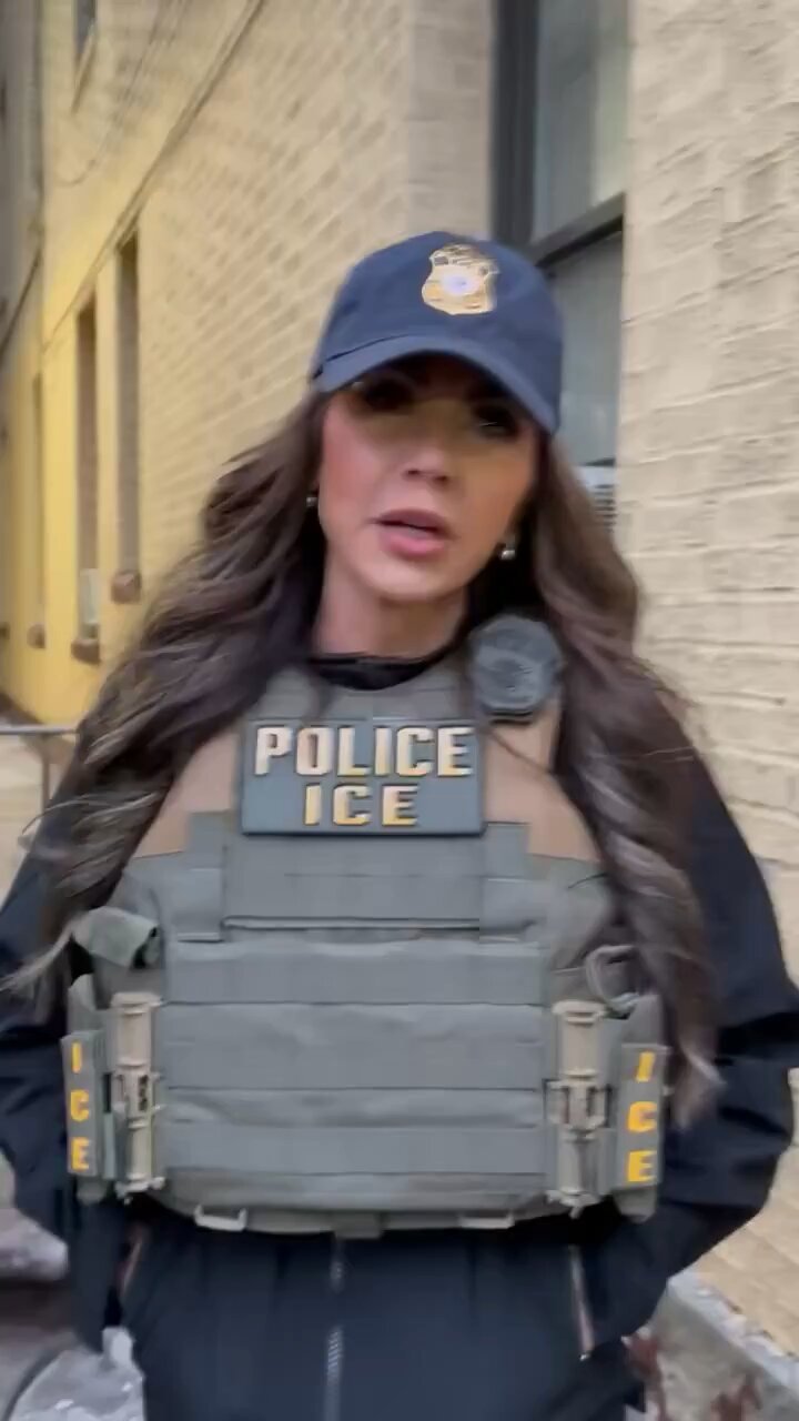 Absolutely love Kristi Noem! We’re getting the illegals off the street!