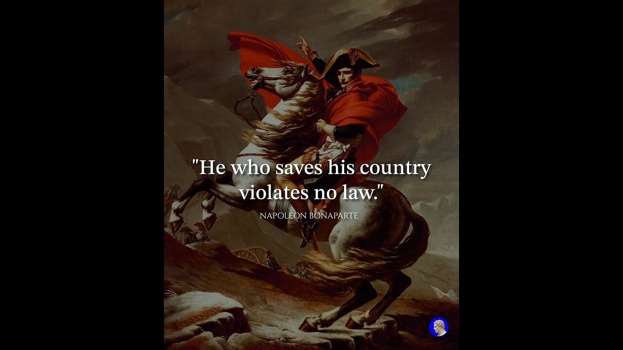 President Trump quotes Napoleon Bonaparte on his Truth Social platform