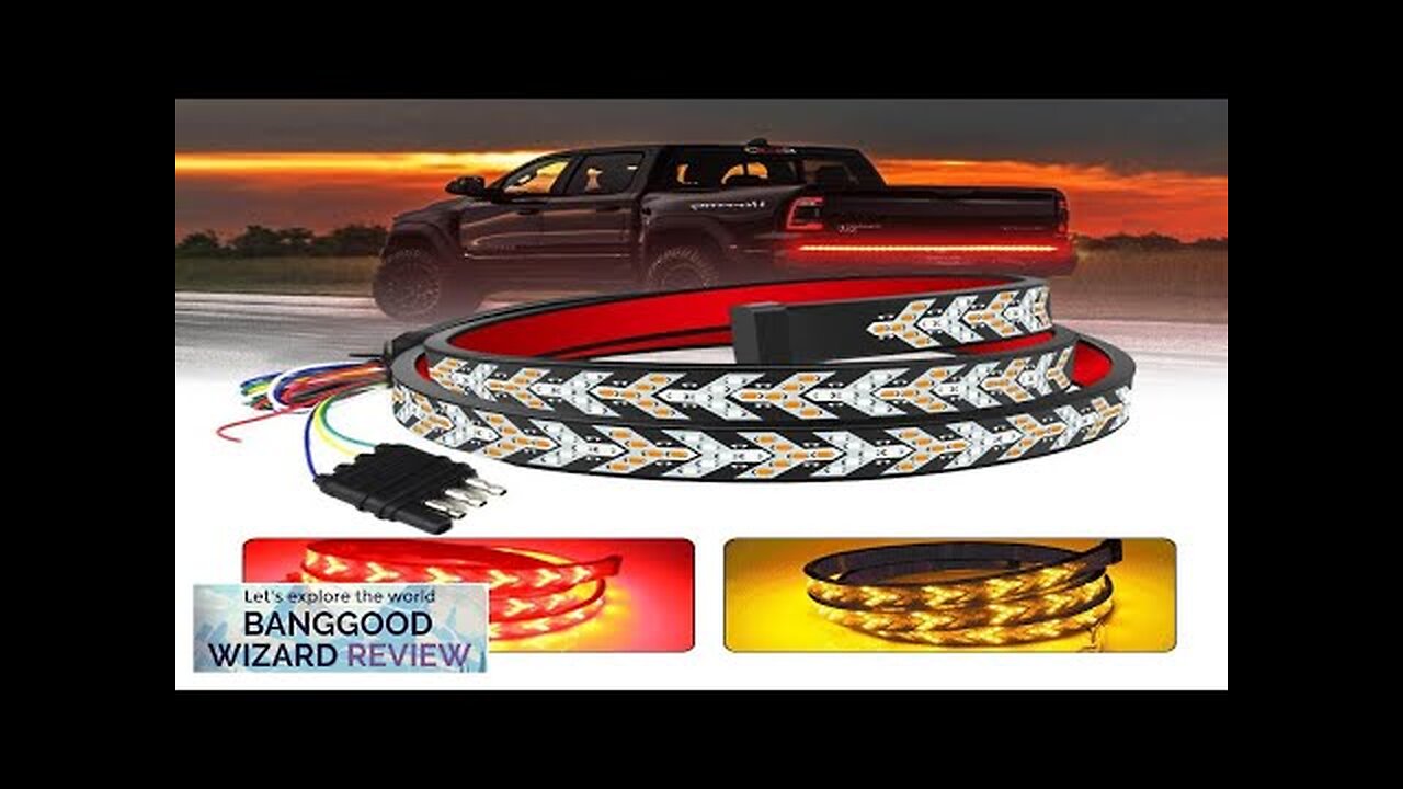 48inch/60inch 12V Universal Pickup Car LED Tail Lights with Fishbone ...