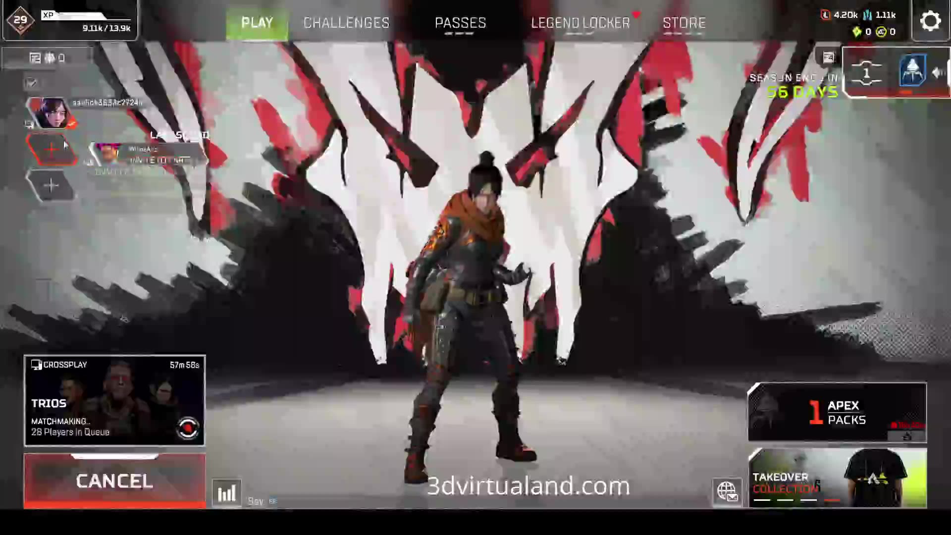 Apex Legends | Monday Today 19:00 pm cdt