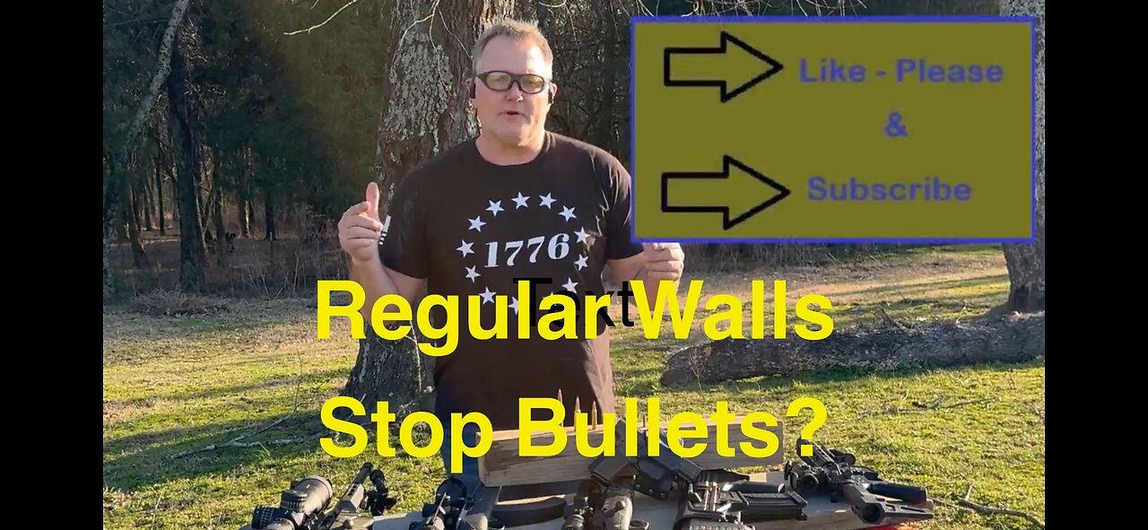 Will Residential Walls Stop Bullets | Home Defense 101