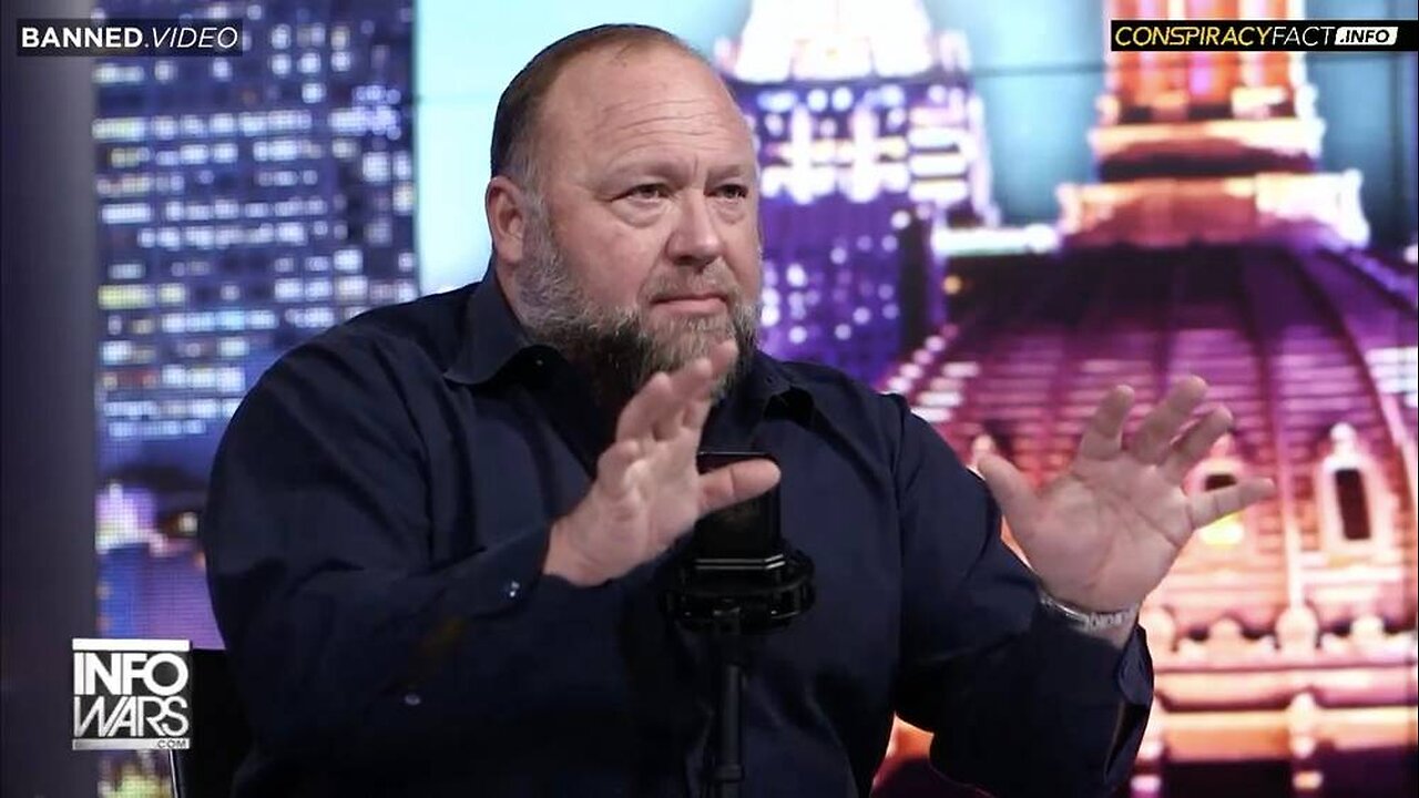 Alex Jones Details His Spiritual Download in The Waterloo Ice House ...