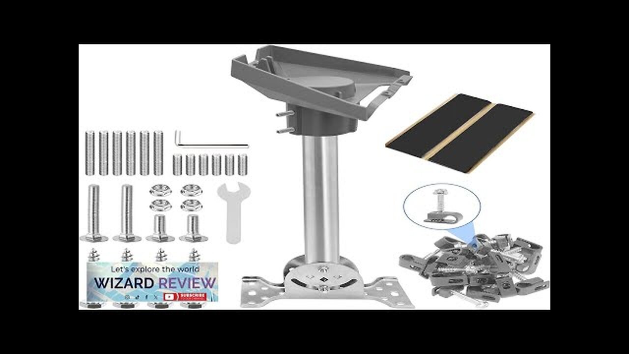 Stainless steel Starlink Gen 3 Heavy Duty Pivot Roof Mount Kit ...