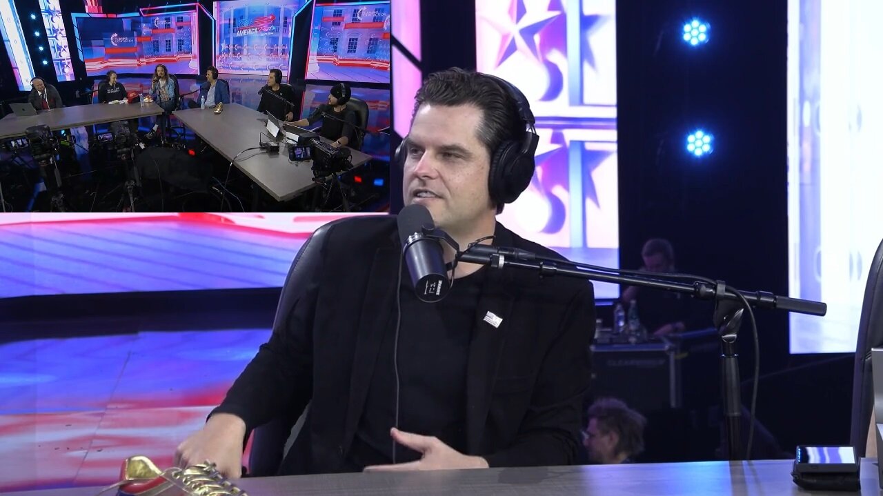 TimCast panel: Charlie Kirk, Matt Gaetz, Luke Rudowski, Ian Crossland ...