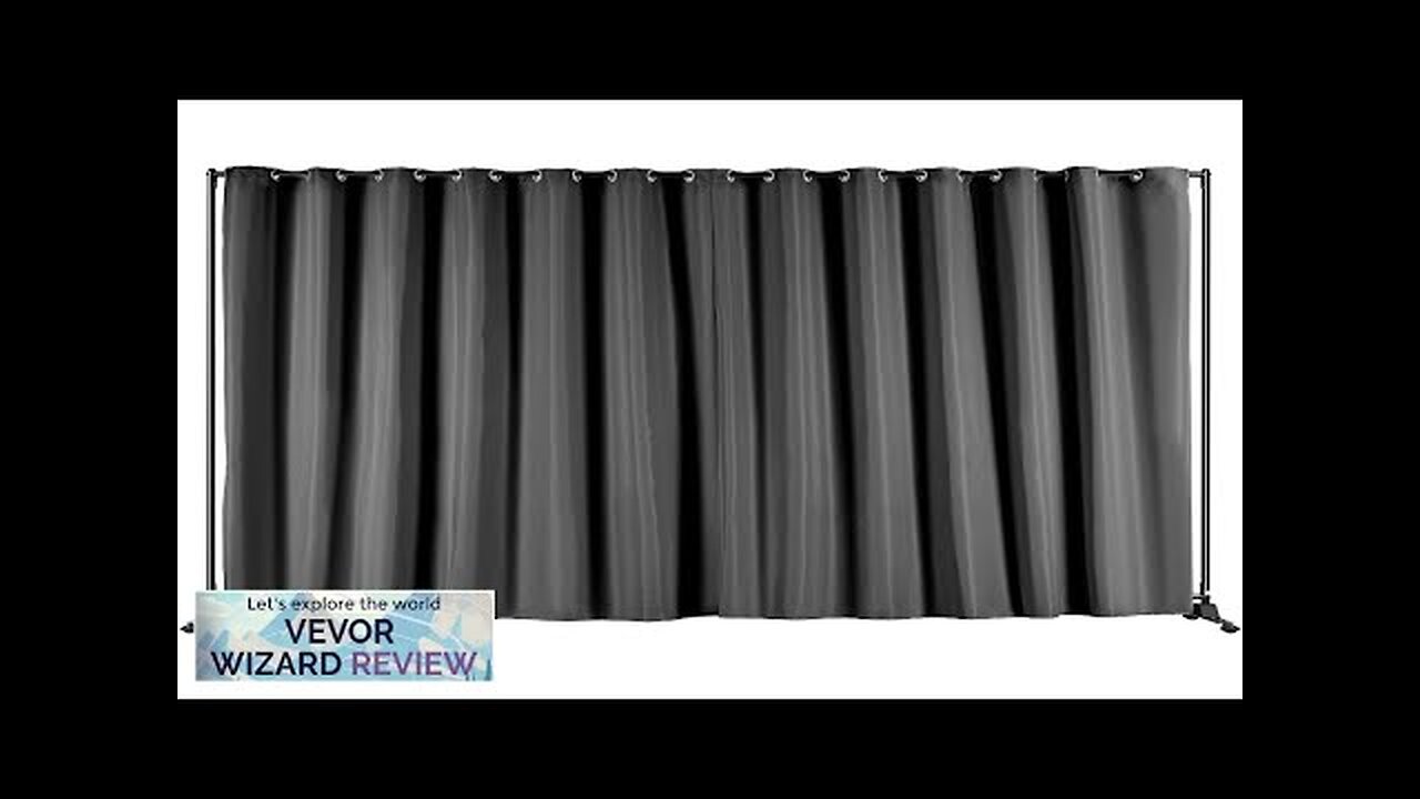 VEVOR Room Divider 8 ft x 10 ft （96×120inch）Portable Panel Room Divider ...