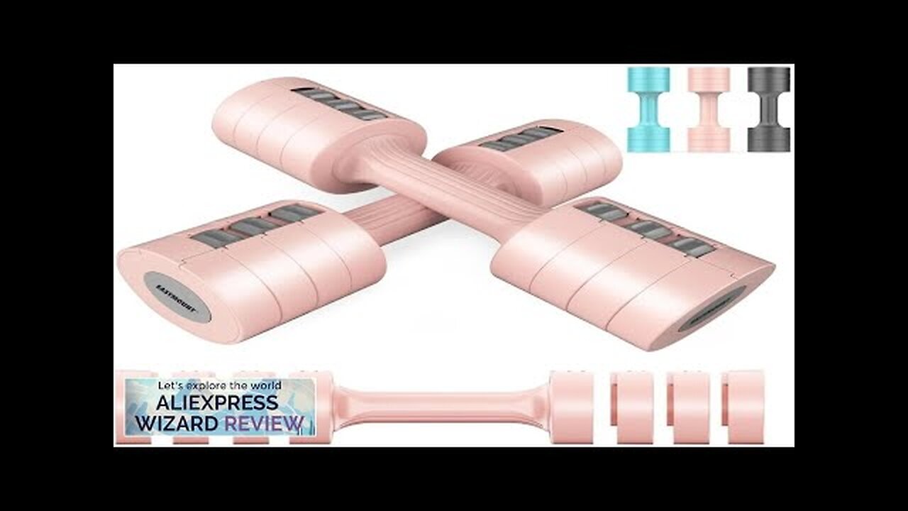 Adjustable Hand Dumbbell for Women 5lb Dumbbells Set of 2 4 in Review