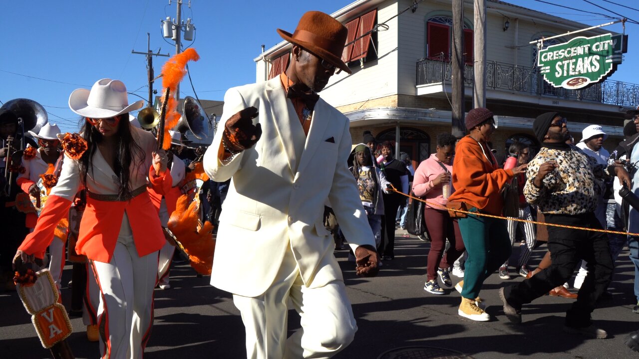 New Orleans Second Line | Undefeated Divas, Gents & Kids | 2025 | Live ...